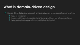 Domain Driven Design | PPT