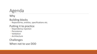 Domain driven design | PPTX