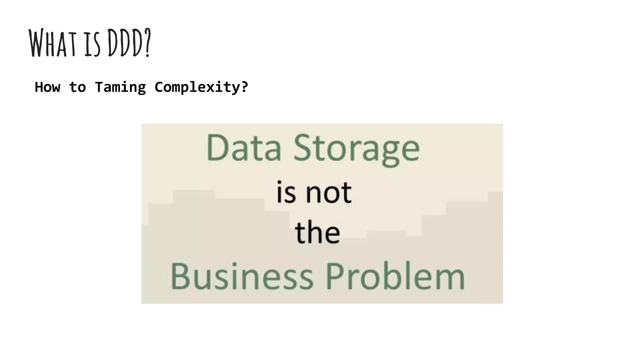 Domain driven design | PPT