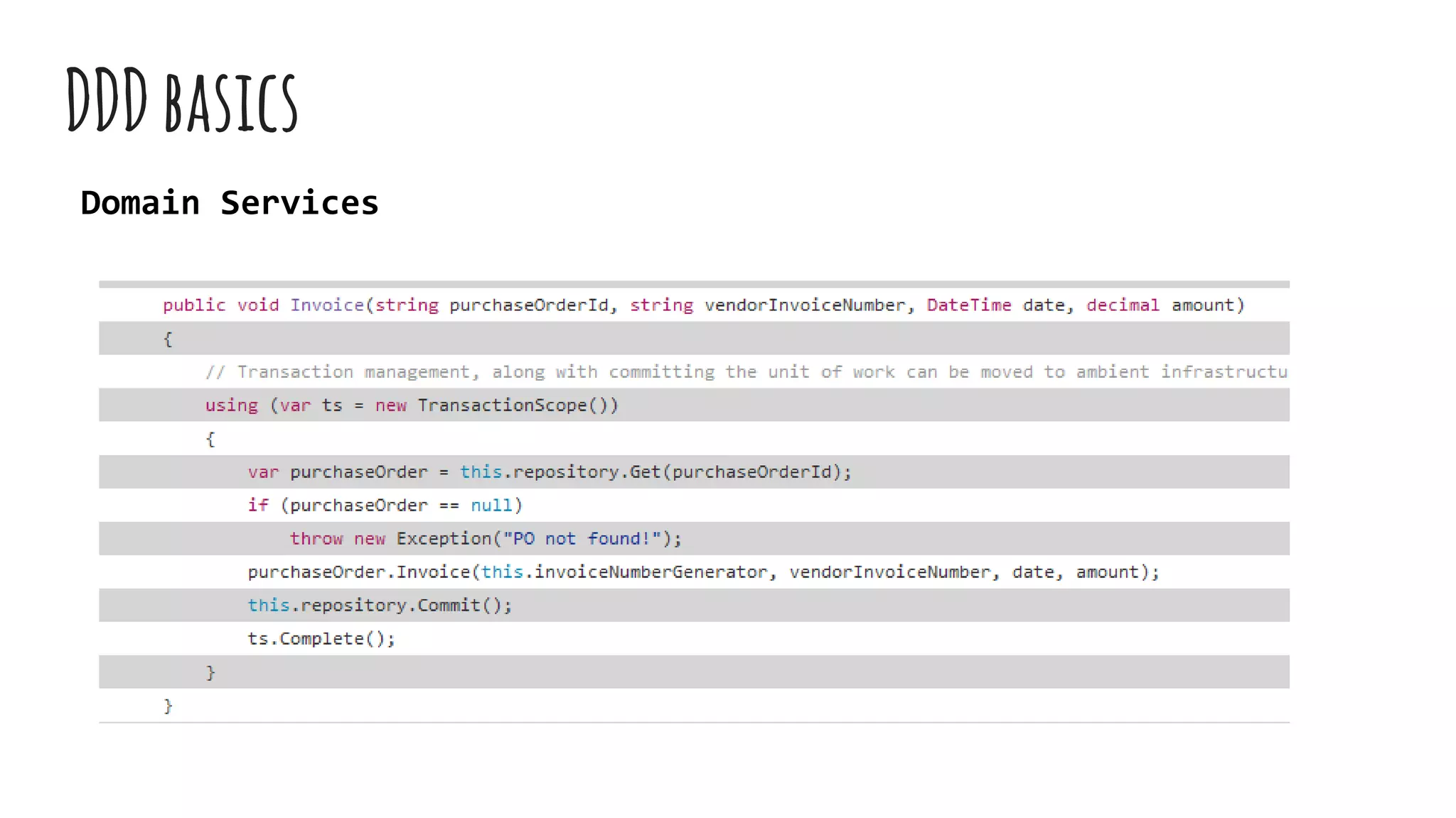 Domain driven design | PPT