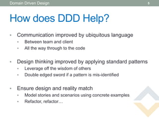 Domain Driven Design in an Agile World | PPTX