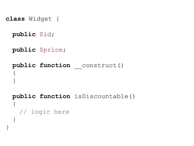 An Introduction to Domain Driven Design in PHP | PPTX