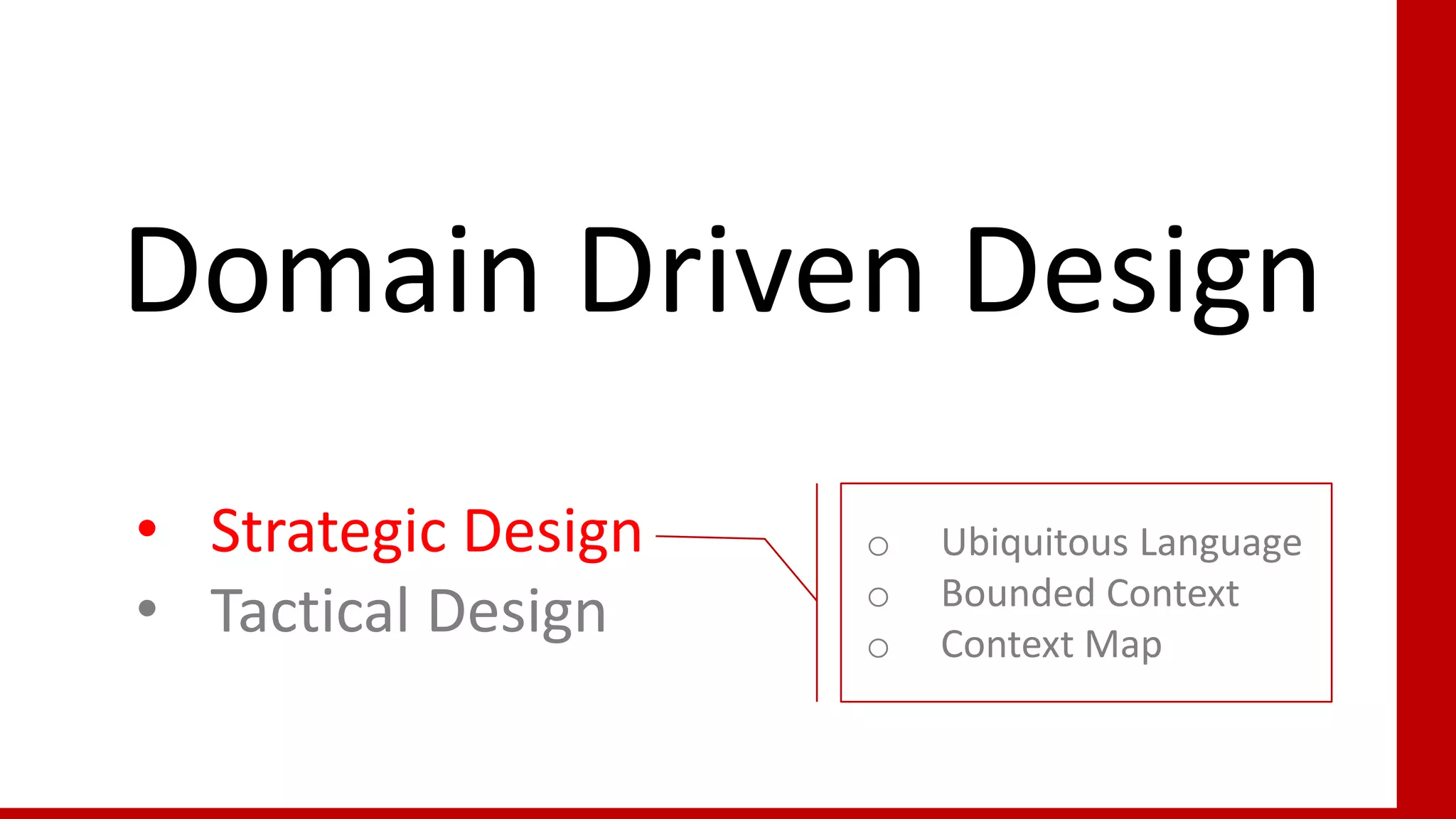 Domain Driven Design | PPSX | Computer Software and Applications | Computing