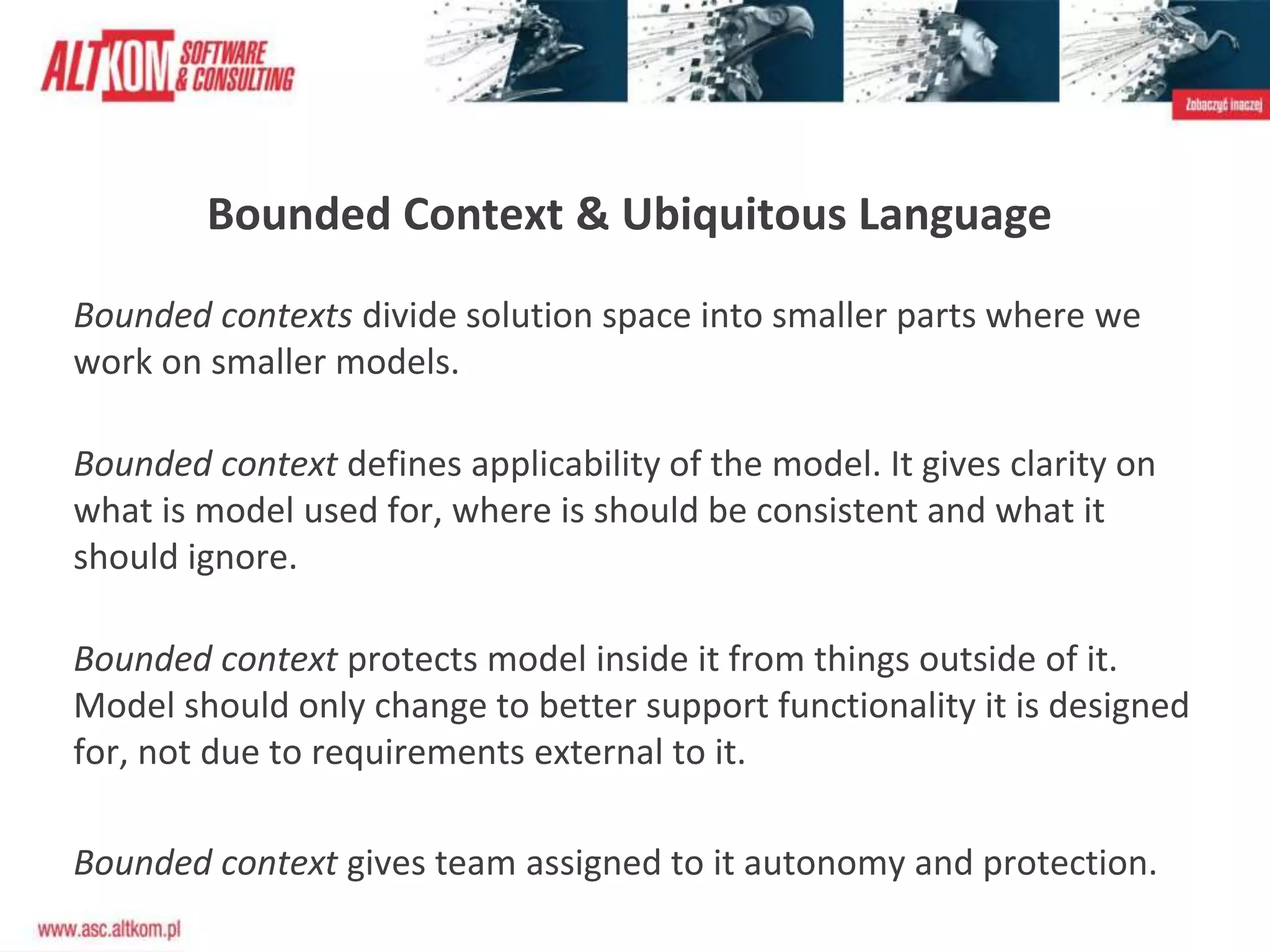 Domain Driven Design Introduction | PPTX