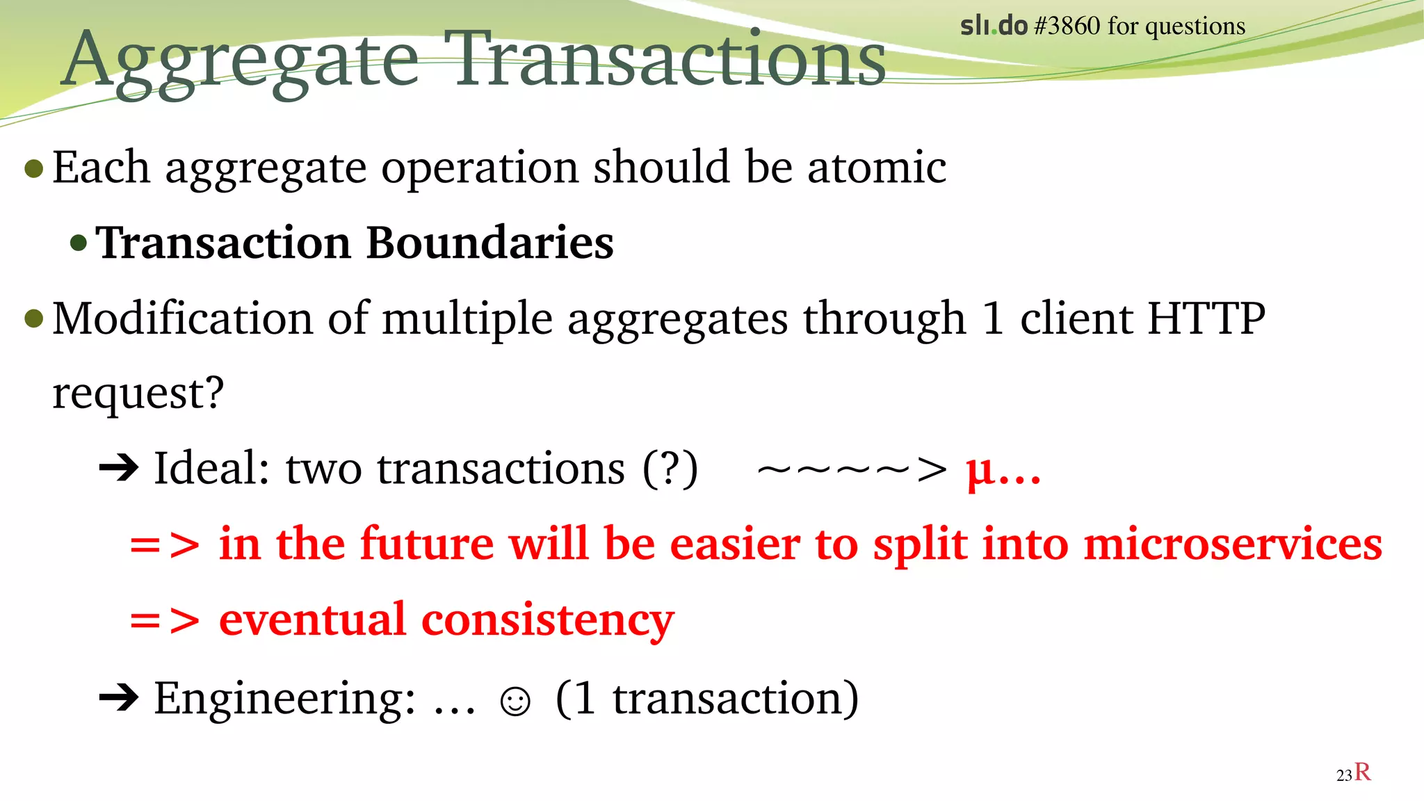 Domain Driven Design Tactical Patterns | PPT