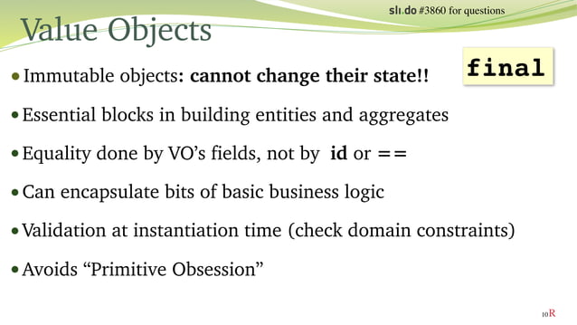 Domain Driven Design Tactical Patterns | PPT