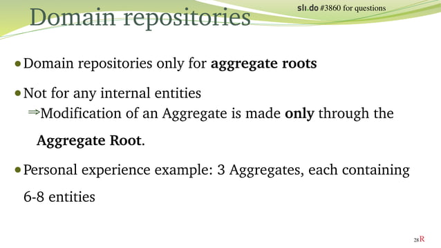 Domain Driven Design Tactical Patterns | PPT