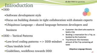 Domain Driven Design Tactical Patterns | PPT