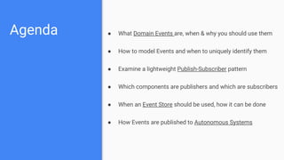 Explained: Domain events | PDF