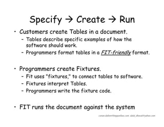 Domain languageacceptancetests | PPT