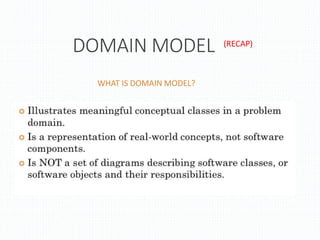 Domain model Refinement | PPTX