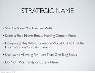 Selecting a Domain Name | PPT