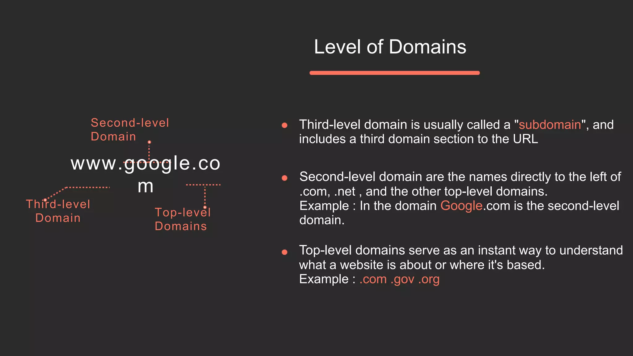 Domain Name and Web Portals | PPTX