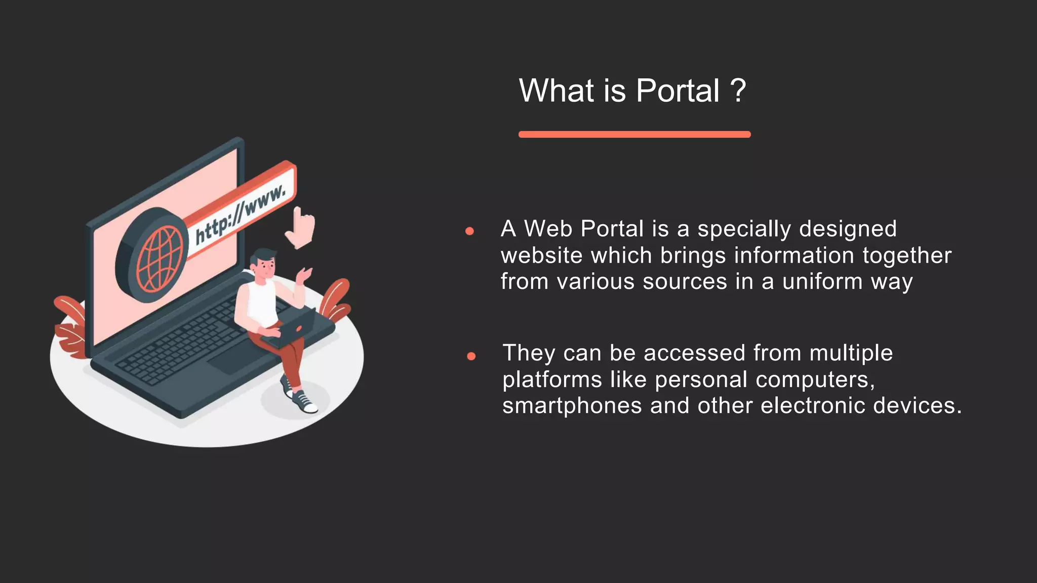 Domain Name and Web Portals | PPTX