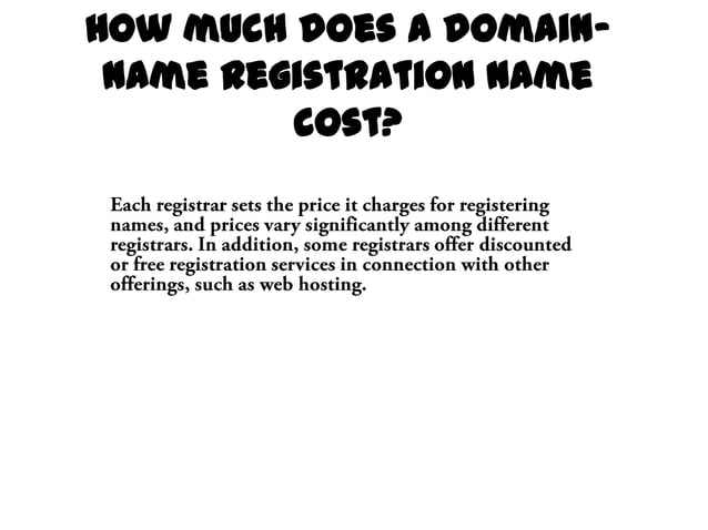 Domain names | PPT