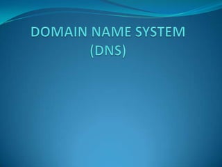 Domain name system | PPTX