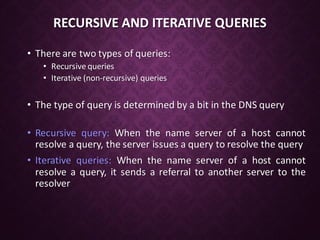 Presentation on Domain Name System | PDF