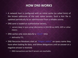 Presentation on Domain Name System | PDF