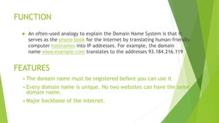 Domain name system | PPT