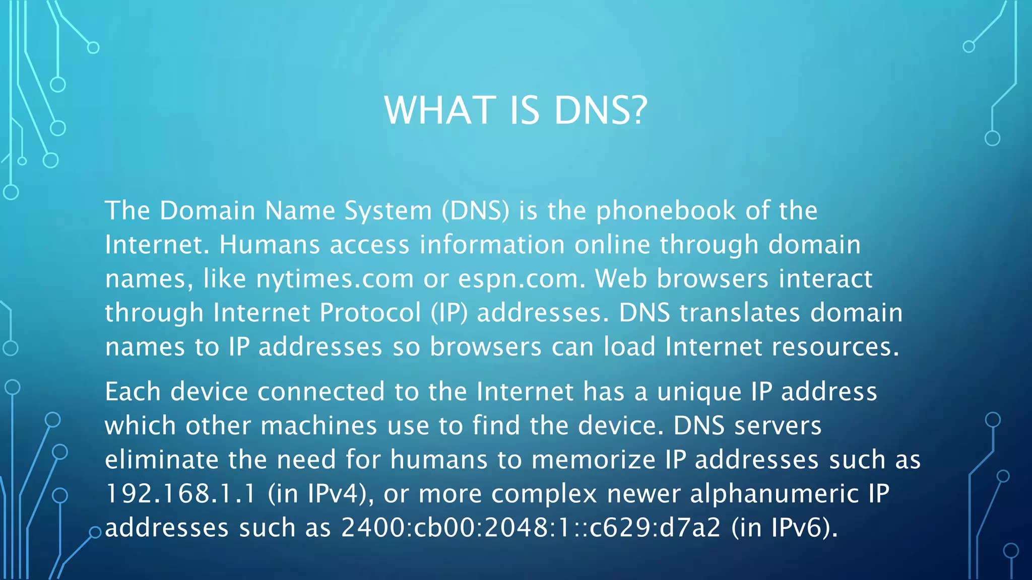 Domain name system | PPT