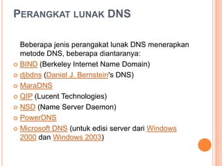 Domain name system – dns | PPT