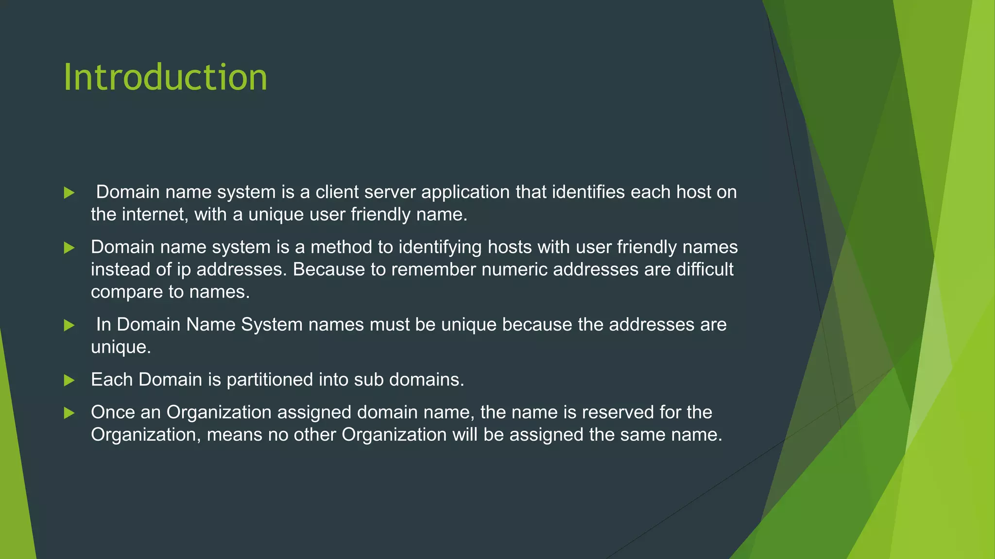 Domain Name System Dns Pptx