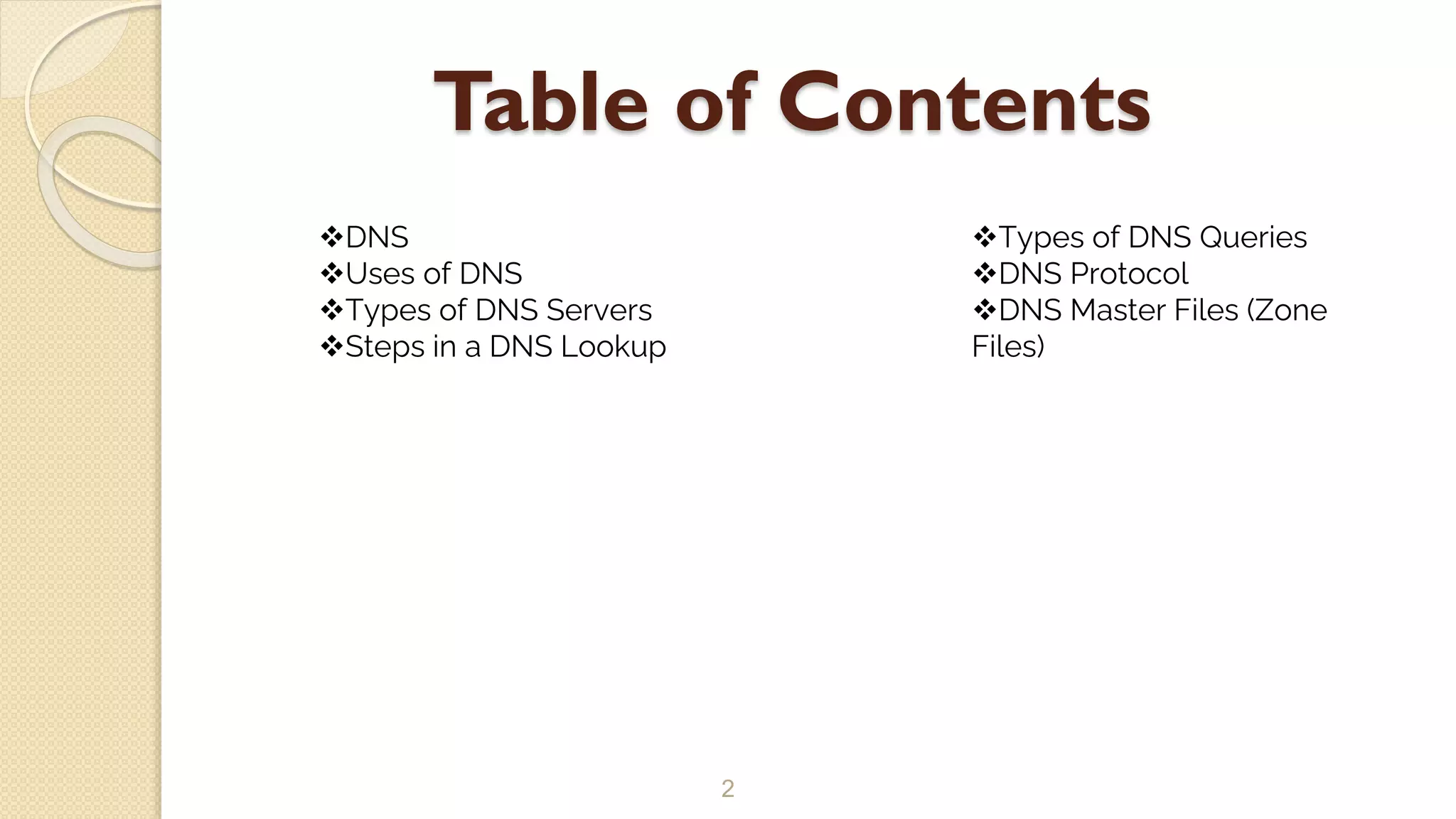 Domain Name System Explained | PPTX