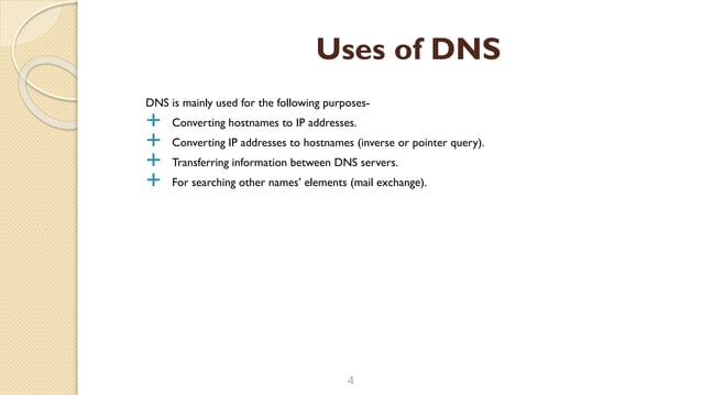 Domain Name System Explained | PPTX
