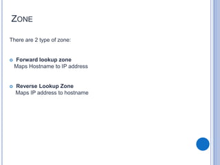 Domain naming system | PPTX | Web Hosting | Internet