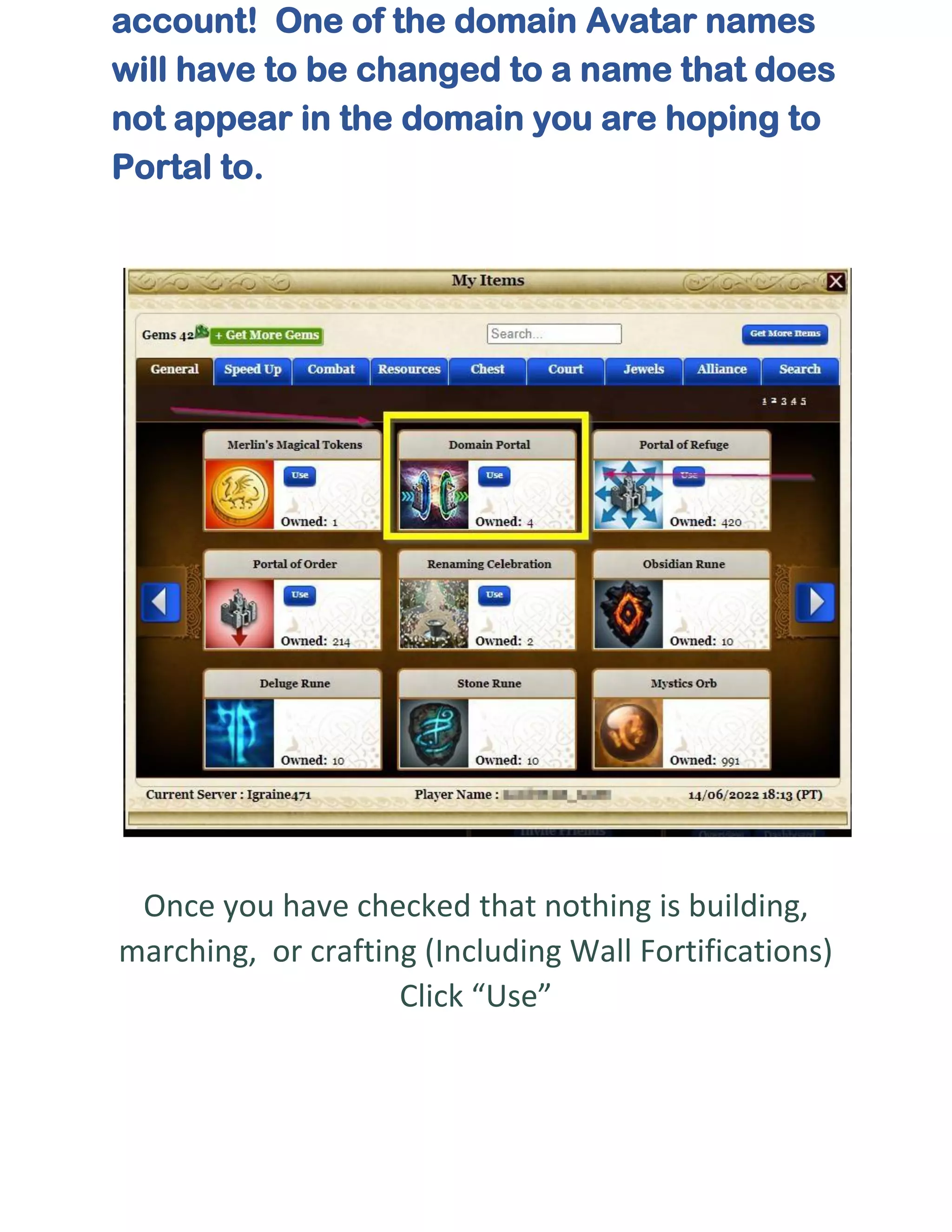 Domain Portal Instructions (Version 2) | PDF