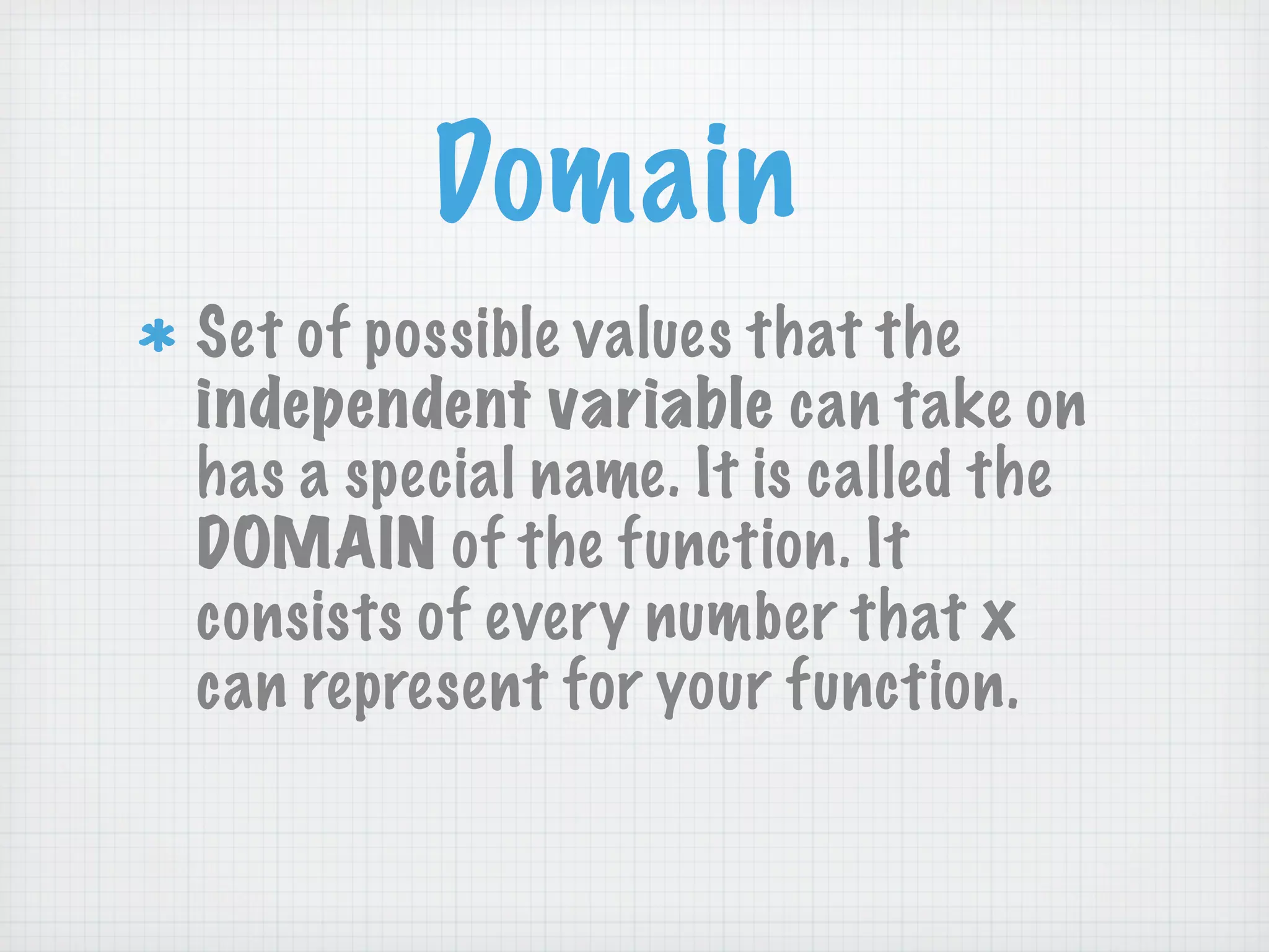 Domain & range intro presentation | PPT