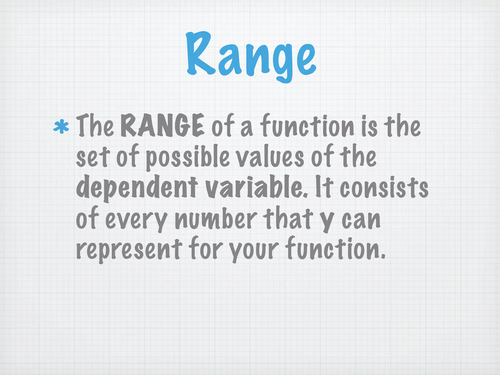 Domain & range intro presentation | PPT