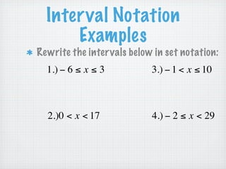 Domain & range intro presentation | PPT