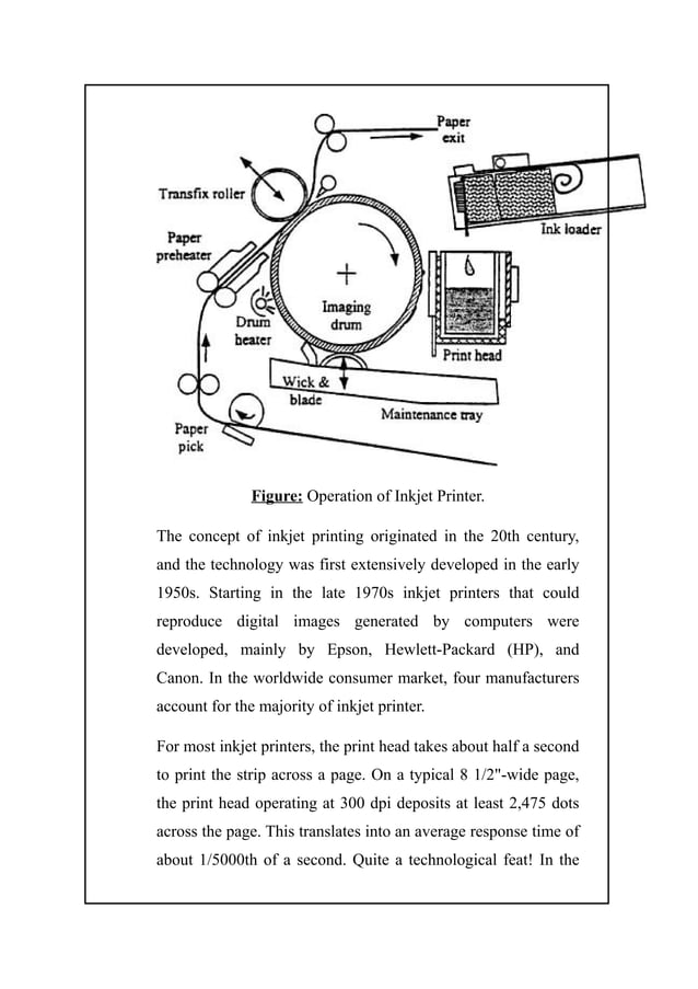 Assignment on Printer | RTF