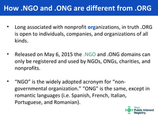 How to Choose the Right Domain Name for Your Nonprofit, Charity, or NGO ...