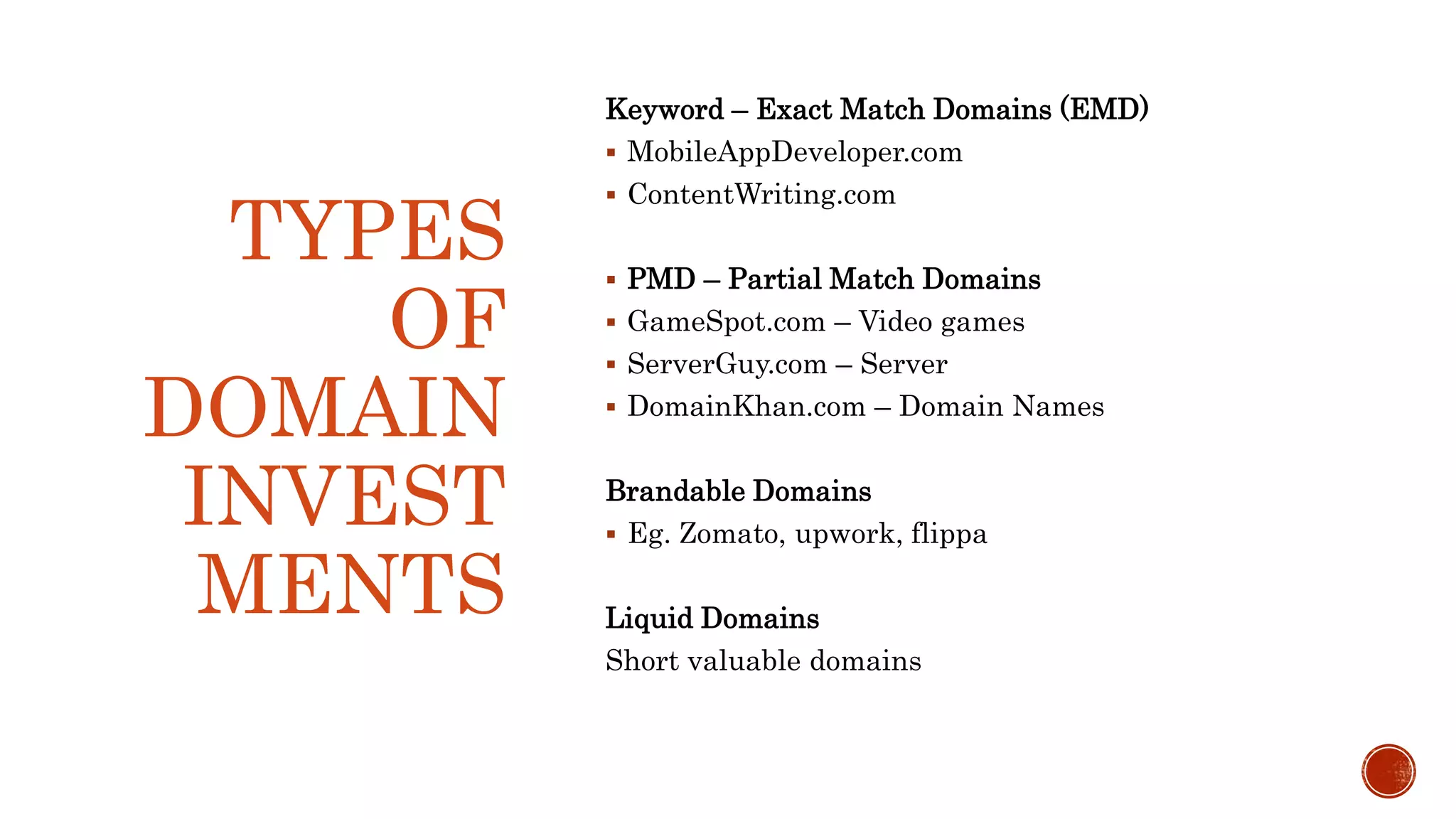 Domain Name Investment - Everything You Need to Know | PPTX