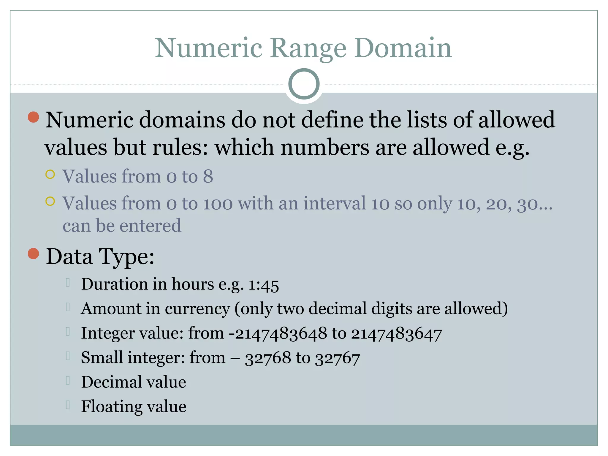 Domains in IBM Maximo Asset Management | PPT