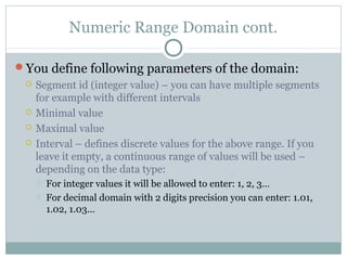Domains in IBM Maximo Asset Management | PPT