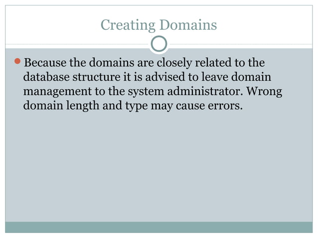 Domains in IBM Maximo Asset Management | PPT