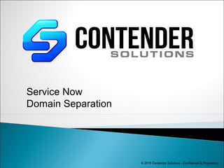 Domain separation training | PPT