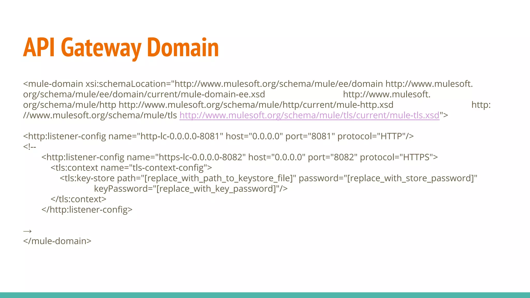 Domains in apikit | PPT