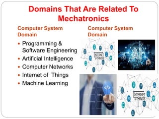 Domains of mechatronics and their recent developments | PPTX