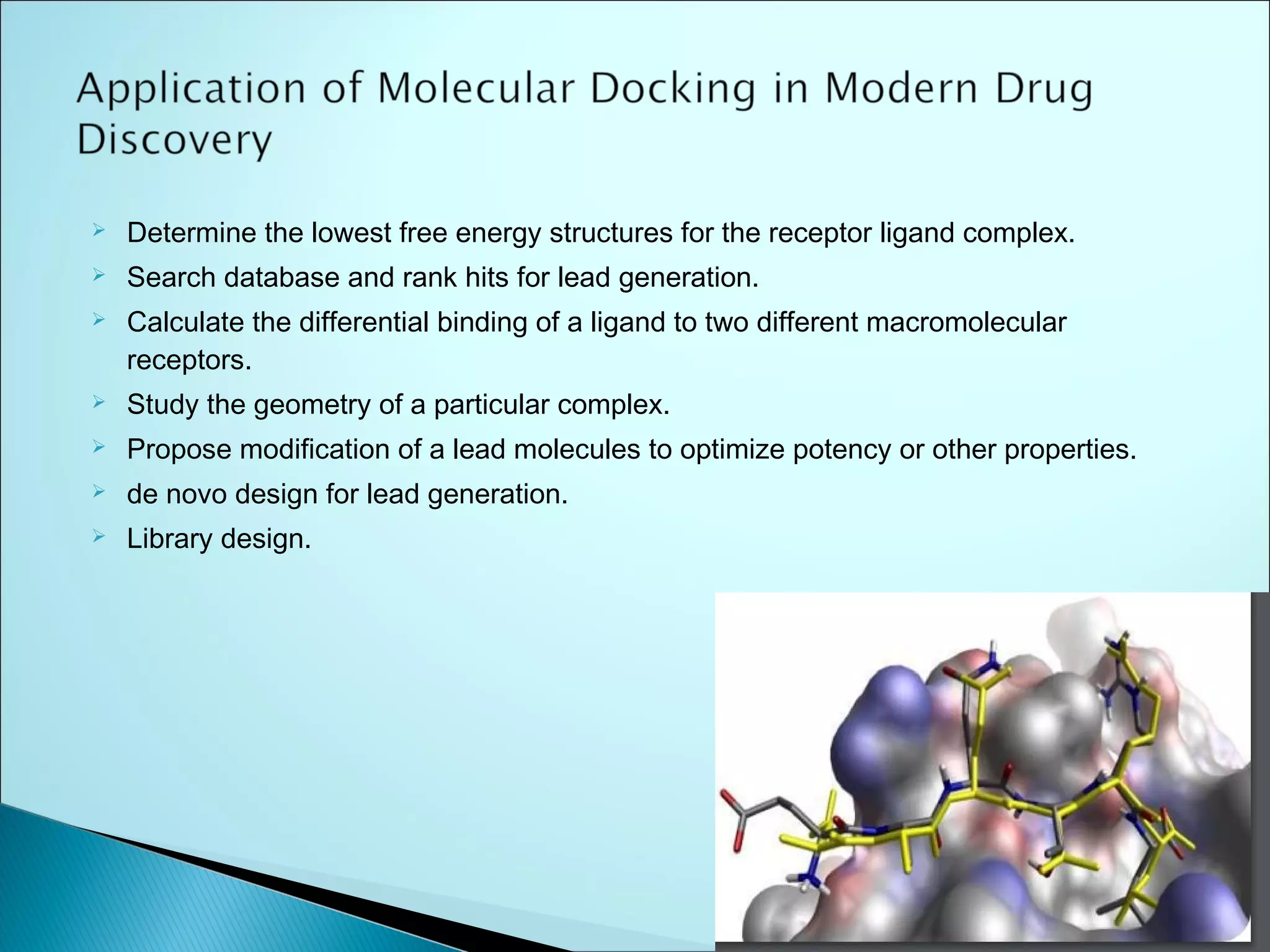 “Docking Studies and Drug Design” | PPT