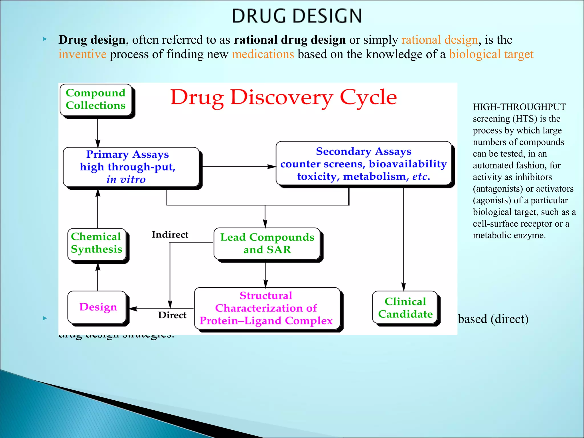 “Docking Studies and Drug Design” | PPT