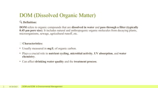 DOM and EOM in Environmental Management.pptx