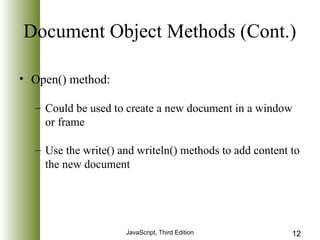 introduction to the document object model- Dom chapter5 | PPT | Web Design and HTML | Internet