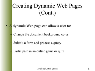 introduction to the document object model- Dom chapter5 | PPT | Web Design and HTML | Internet
