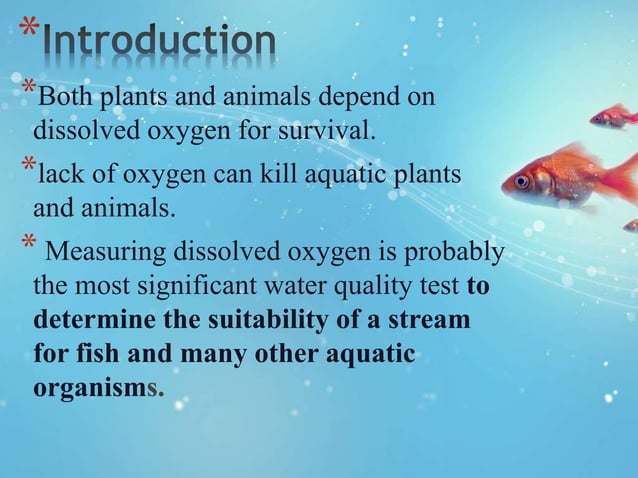 Methods and calculations for Dissolved Oxygen (DO) using Winkler's ...