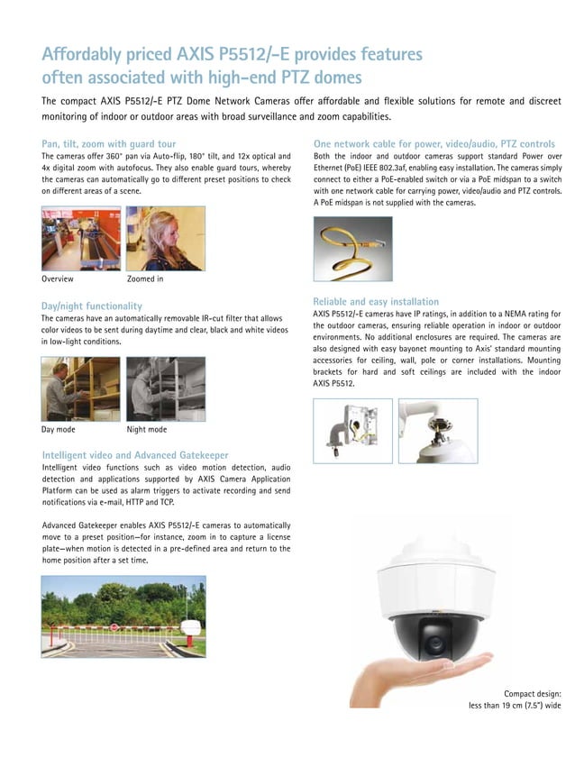 Dome cameras | PDF