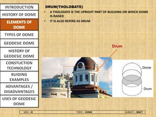 DOME | PPTX | Geology | Science